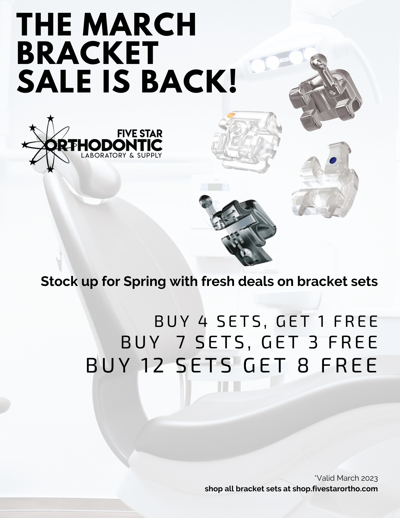 Bracket Sets — Spring Savings In March | Five Star Orthodontic